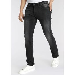 Regular-fit-Jeans Pepe Jeans "Cash" Gr. 32, Länge 34, schwarz (washed black) Herren Jeans Regular Fit