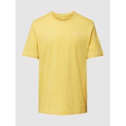 Knowledge Cotton Apparel Regular Fit T-Shirt mit Rundhalsausschnitt