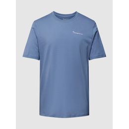 Knowledge Cotton Apparel Regular Fit T-Shirt mit Rundhalsausschnitt