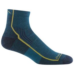 Darn Tough - Hiker 1/4 Midweight with Cushion - Wandersocken Unisex M | EU 41-42,5 blau