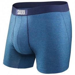 SAXX - Ultra Super Soft Boxer Brief Fly - Kunstfaserunterwäsche Gr S blau