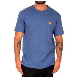 Iriedaily - Flutscher Tee - T-Shirt Gr M blau