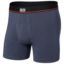 SAXX - Non-Stop Stretch Cotton Boxer Brief - Alltagsunterwäsche Gr M blau