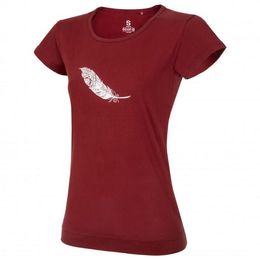 Ocun - Women's Classic T Organic Feather - T-Shirt Gr XS rot