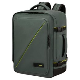 American Tourister® Rucksack TAKE2CABIN 45, Freizeitrucksack Arbeitsrucksack Laptoprucksack, grün