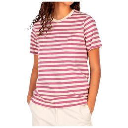 Iriedaily - Women's Stripe Basic Tee - T-Shirt Gr L rosa