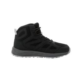 Jack Wolfskin - Kid's Woodland 2 Texapore Mid - Wanderschuhe 36 | EU 36 schwarz