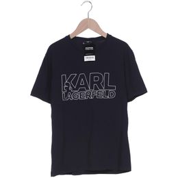 K by KARL LAGERFELD Karl by Karl Lagerfeld Herren T-Shirt, marineblau