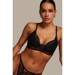 Hunkemöller Hunkemöller Vorgeformter Longline-Bügel-BH Allura Schwarz