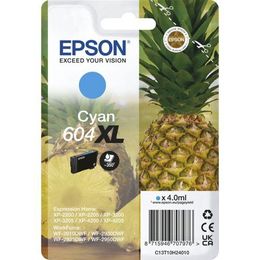 Epson Tintenpatrone cyan 604 XL T 10H2