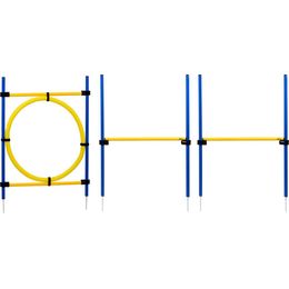 Dobar Agility-Sprungset, 2x Hürden, 1x Ring