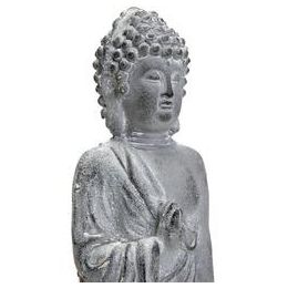 TrendLine Dekofigur Buddha 51,5 cm grau