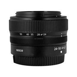Nikon NIKKOR Z 24-50mm 1:4-6,3, Objektiv schwarz Art: Standard-Zoomobjektiv Brennweite: 24 - 50 mm Blende: 1:4 - 1:6,3 Filterdurchmesser: 52 mm