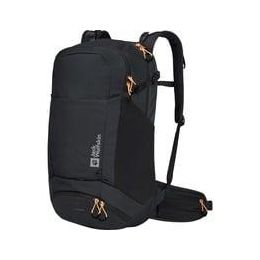 Jack Wolfskin MOAB JAM SHAPE 30, Rucksack schwarz/orange, 30 Liter Typ: Rucksack - Fahrradrucksack Geeignet für: Outdoor, Sport Material: Cross Rip 300D Polyester Kapazität: 30 Liter Volumen