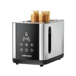 Rommelsbacher Toaster Sunny TO 850 edelstahl/schwarz, 800 Watt, f&uuml;r 2 Scheiben Toast