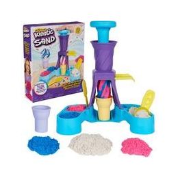 Spin Master Kinetic Sand - Softeis Station, Spielsand 396 Gramm Sand