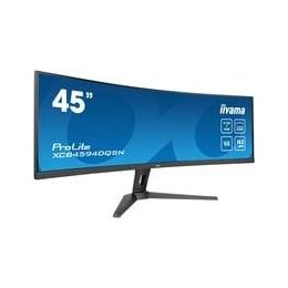 iiyama ProLite XCB4594DQSN-B1, Gaming-Monitor 113 cm (44 Zoll), schwarz (matt), DQHD, VA, Curved, 165Hz Panel