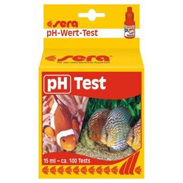 Sera Aquariendeko Sera pH-Test Wassertest für Aquarium und Teich