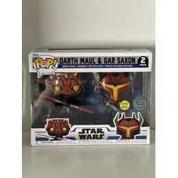 Funko Sammelfigur Funko Pop Darth Maul & Gar Saxon