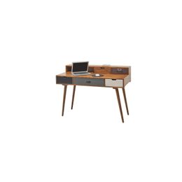 HTI-Living Schreibtisch Schreibtisch Antik Massivholz (Stück
