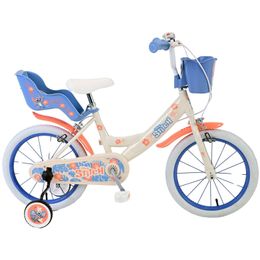 VOLARE Kinderfahrrad Disney Stitch, 16 Zoll, ohne Rücktrittbremse