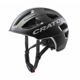 Cratoni City Fahrradhelm C-Pure schwarz matt