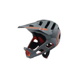 Cratoni MTB-Fahrradhelm Madroc anthrazit-orange matt