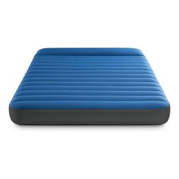 Intex 64013 - Luftbett - Queen Dura-Beam Truaire inkl. USB-Luftpumpe (blau, 152x203x22) Luftmatratze Campingbett
