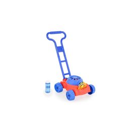 Moni Spielzeug Rasenmäher Bubble, Seifenblasenfunktion, Kunststoff, ab 3 Jahren blau