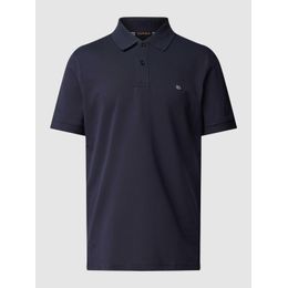 Christian Berg Poloshirt im unifarbenen Design