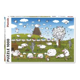Piatnik Gunga - Schafe im Paradies - 1000 Teile Puzzle