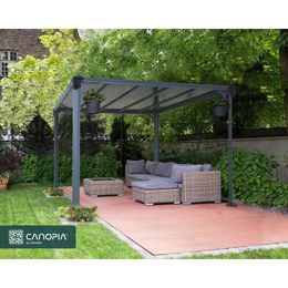 Canopia Milano Alu Pavillon Polycarbonat 3X3 m