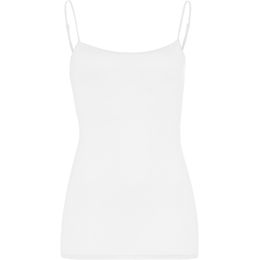 Hanro Ultralight Unterhemd, schnell trocknend, Spaghetti-Träger, für Damen, weiß, S