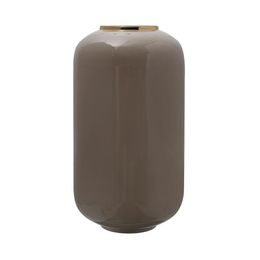 Kayoom Vase Art Deco 275 Taupe / Gold