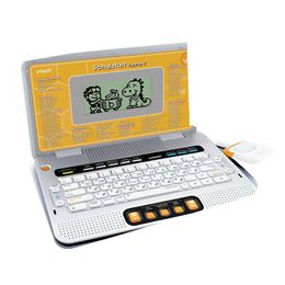 Vtech Schulstart Laptop E Kinderlerncomputer, Orange/Grau