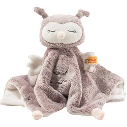 Steiff Soft Cuddly Friends Schmusetuch "Ollie", Eule, braun