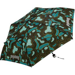 Ergobag Regenschirm, Taschengröße, für Kinder, grün, 99