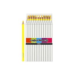 Creativ Company Triangular Jumbo colored pencils - Yellow 12pcs.