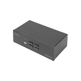 Digitus - KVM / audio / USB switch - 4 ports