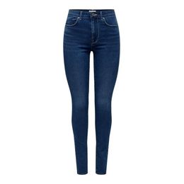 Only Skinny-fit-Jeans ONLPOWER-ROYAL HW PUSH UP SKINNY DNM EXT, blau