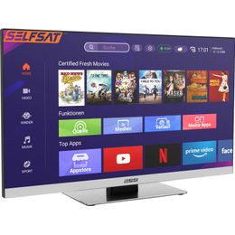 Selfsat LED-TV Smart 1255, 55 cm (22"), EEK: F, HD-Tuner, WLAN, Bluetooth