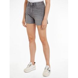 Calvin Klein Jeans Shorts MOM SHORT im 5-Pocket-Style, grau