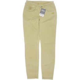 Gang Damen Jeans, gelb, Gr. 34