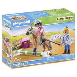 Playmobil® Konstruktions-Spielset Reitunterricht