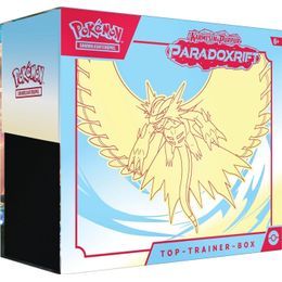 POKÉMON Sammelkarte Karmesin & Purpur: Paradoxrift Donnersichel Top Trainer Box Deutsch