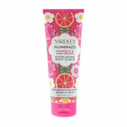 Yardley Körperpeeling Flowerazzi Magnolia & Pink Orchid Body Scrub 200ml