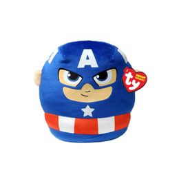 Ty® Kuscheltier Captain America Squishy Beanies Plüschkissen (35 cm)