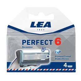 Lea Haarschere Perfect 6 Blades + Diamond Blades 4 Einheiten