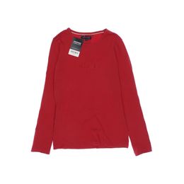 Tommy Hilfiger Mädchen Langarmshirt, rot