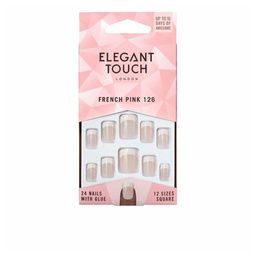 Elegant Touch Nageldesign Zubehör Natural French Nails 126 Short